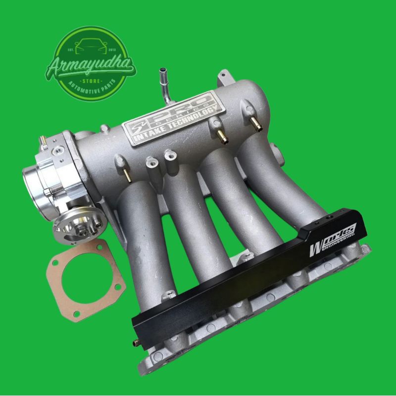 Jual paket intake manifold kit Honda D16 Dseries Civic Genio Estilo ...