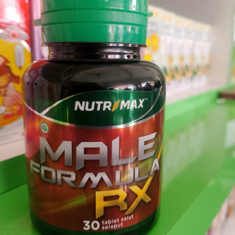Jual Nutrimax Male Formula RX 30 Tablet Salut Selaput | Shopee Indonesia