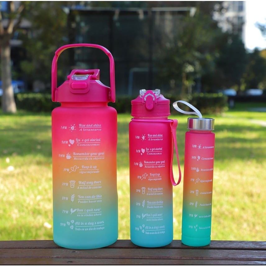 Jual Botol air minum anak dan dewasa 3 in 1 bayar 1 dapet 3 termurah ...