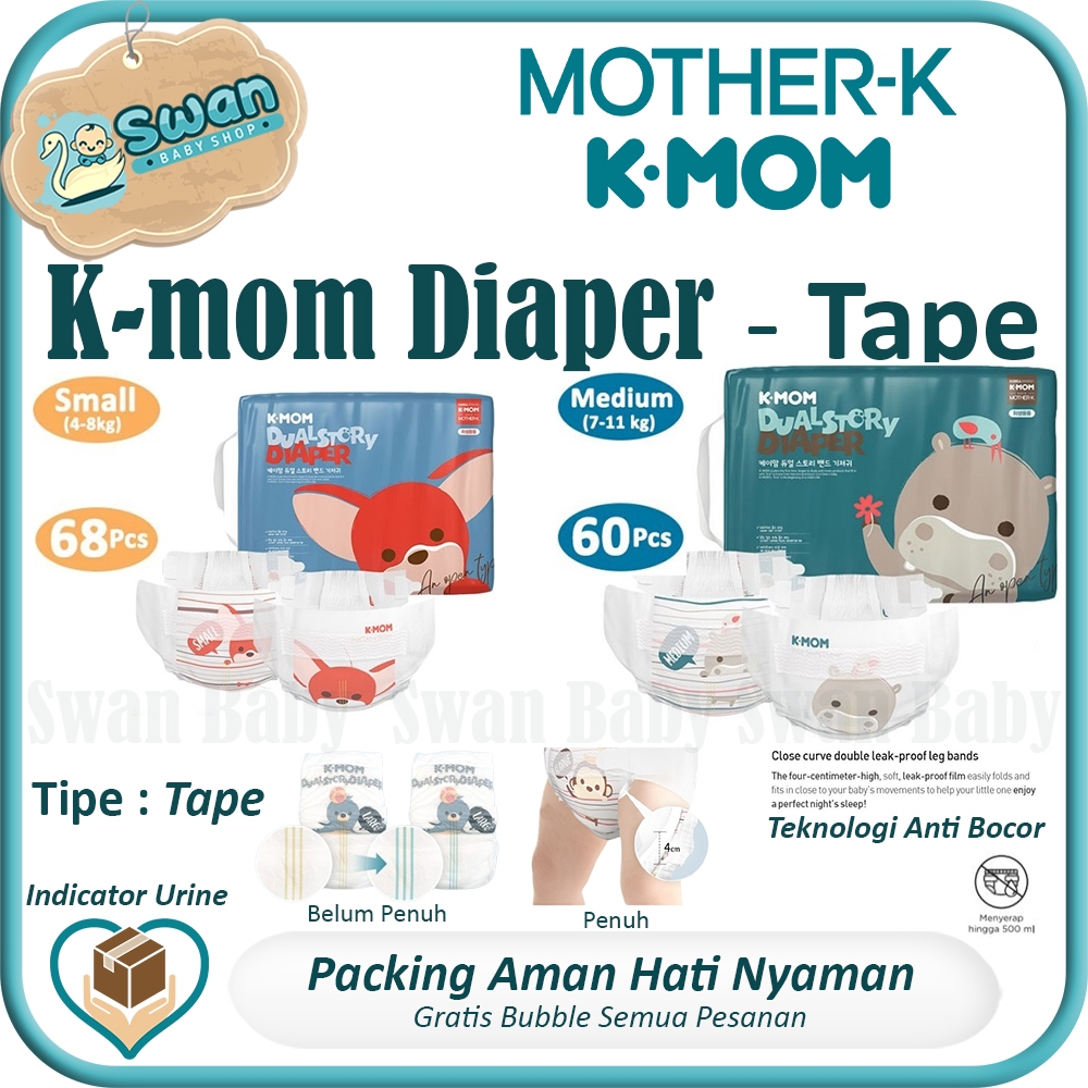 Jual K-mom Diaper Tape / Kmom Popok | Shopee Indonesia