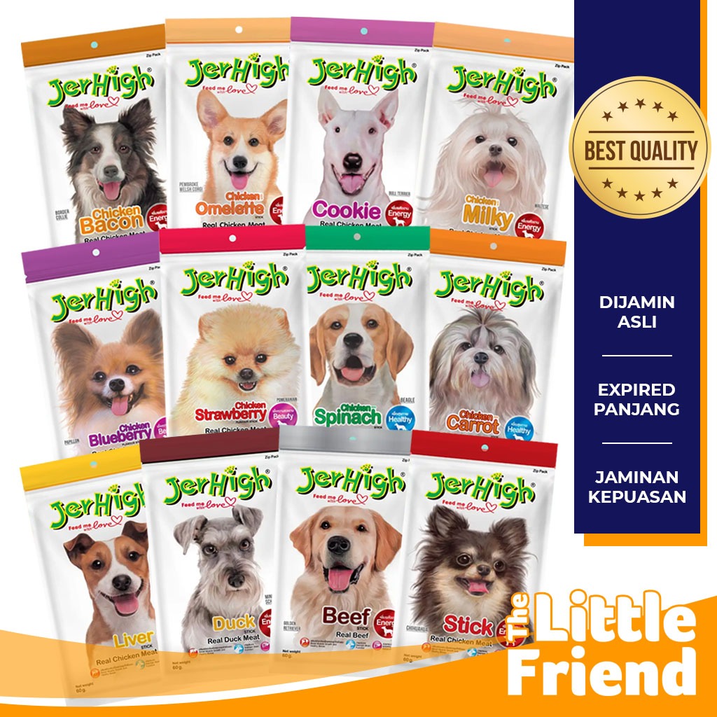 Jual Jerhigh Snack Anjing Stick Dog Treats Cemilan Makanan Doggy ...