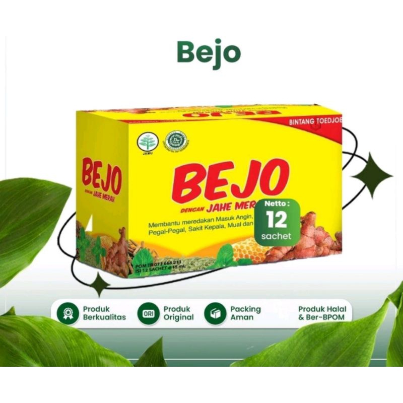 Jual Bejo Jahe Merah Per Box isi 12 shacet. | Shopee Indonesia