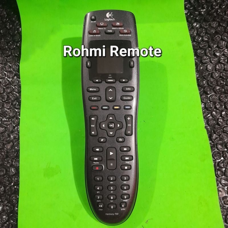 Jual REMOTE REMOT MULTIMEDIA LOGITECH HARMONY 700 UNIVERSAL ORIGINAL ...