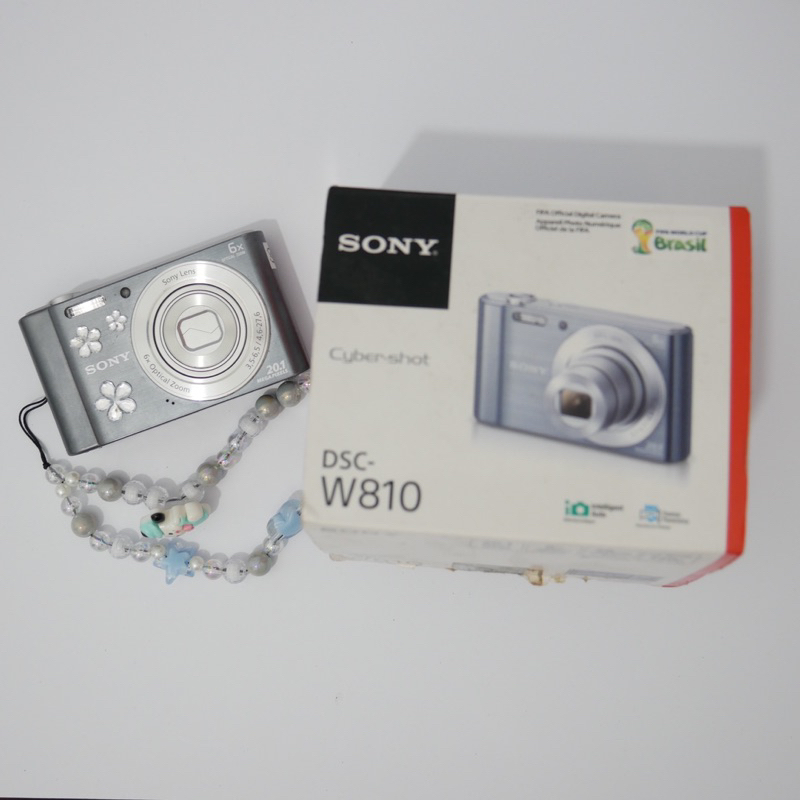 Jual sony cybershot dsc-w810 fullsetbox | Shopee Indonesia