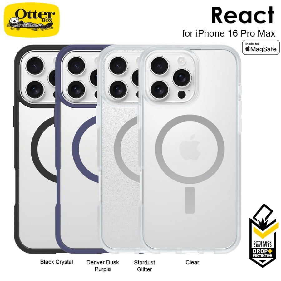 Jual Casing iPhone 16 Pro Max OtterBox React Case with MagSafe | Shopee Indonesia