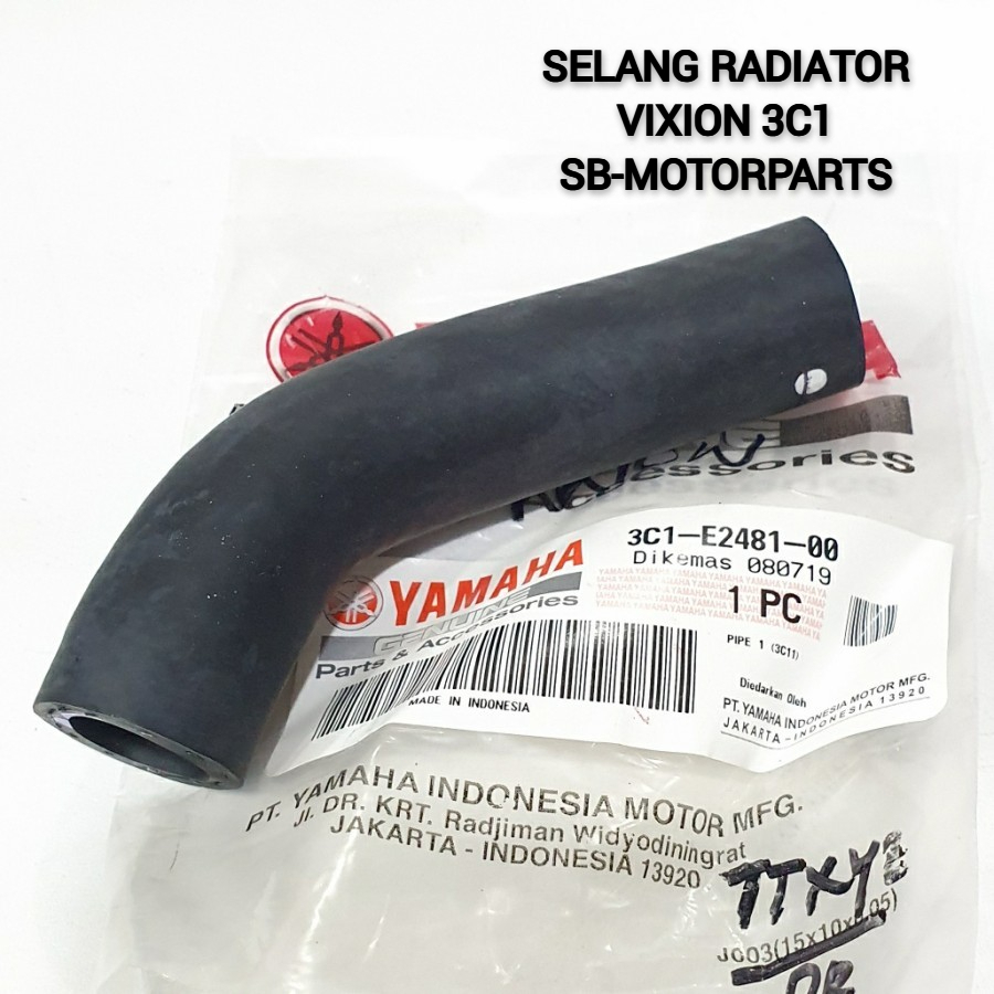 Jual SELANG RADIATOR WATER PUMP SLANG AIR COOLANT RADIATOR VIXION LAMA ...