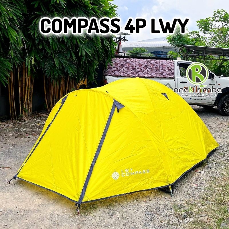 Jual tenda dome tenda kapasitas 3-4orang tenda compass lwy | Shopee ...
