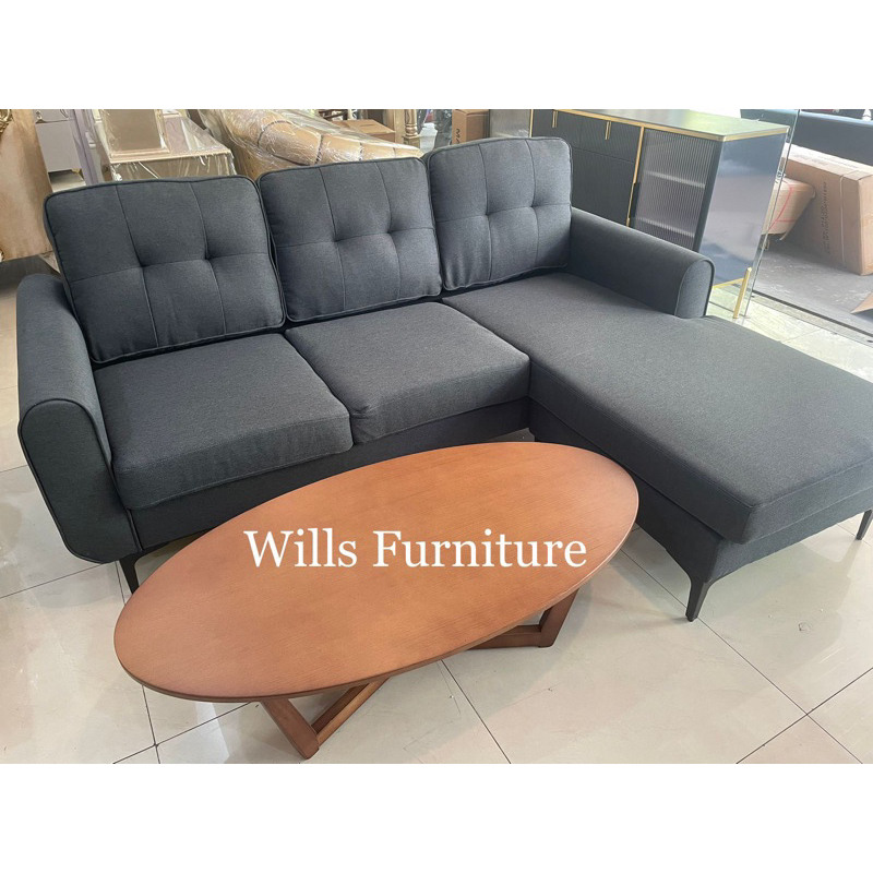 Jual sofa bentuk L minimalis sofa empuk sofa murah dengan meja makassar ...