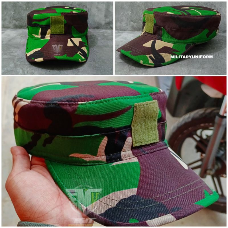 Jual TOPI PET PDL TNI AD TERBARU LORENG TNI AD TERBARU TOPI PET KASAD ...