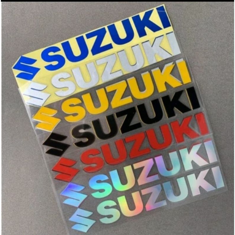 Jual STICKER CUTTING SUZUKI UKURAN 20CM | Shopee Indonesia