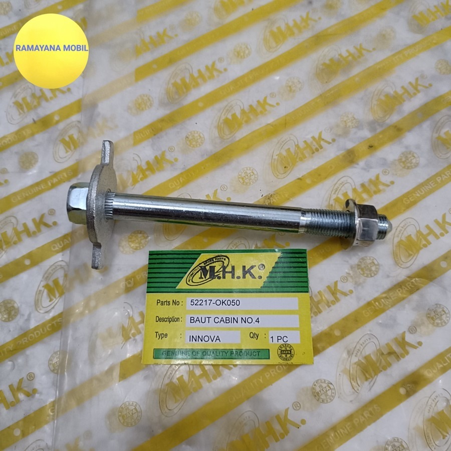 Jual BAUT KABIN NO 4 TOYOTA INNOVA TGN40 KUN40 HILUX 12X130 H 17 ...