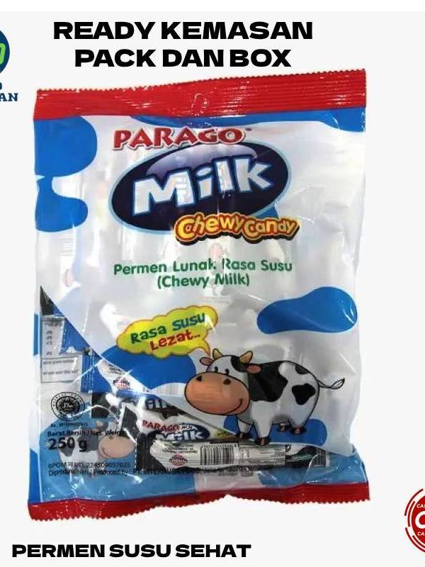 Jual PERMEN PARAGO MILK CHEWY CANDY PERMEN SUSU NETTO 80 PCS | Shopee Indonesia