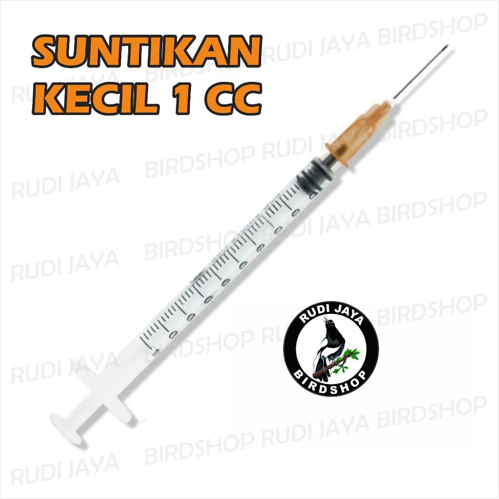 Jual SUNTIKAN KECIL 1 CC 1 ML STERIL SPET SPED UNTUK INJEKSI VITAMIN ...