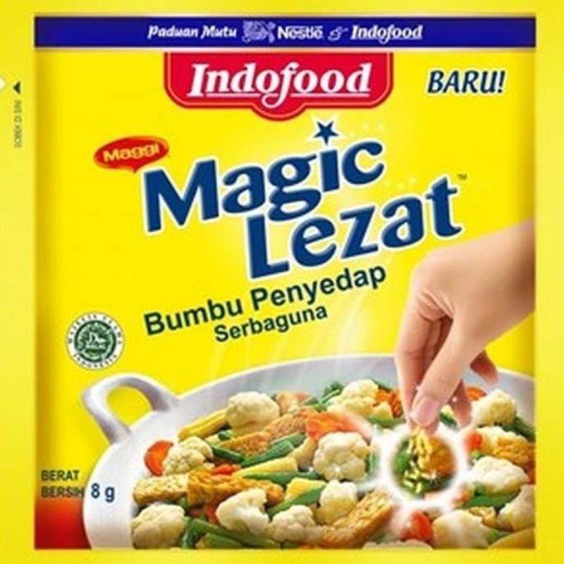 Jual MAGGI MAGIC LEZAT Indofood 7 gr / bumbu penyedap serbaguna ...