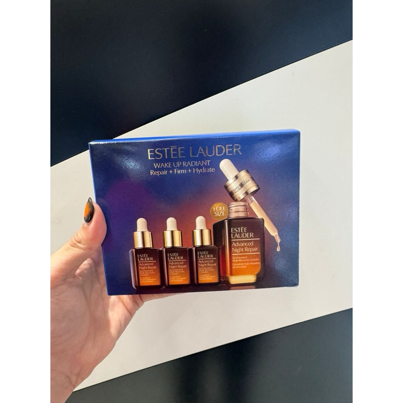 Jual ESTEE LAUDER ADVANCED NIGHT REPAIR SERUM 50ML + 3x15ML WAKE UP ...