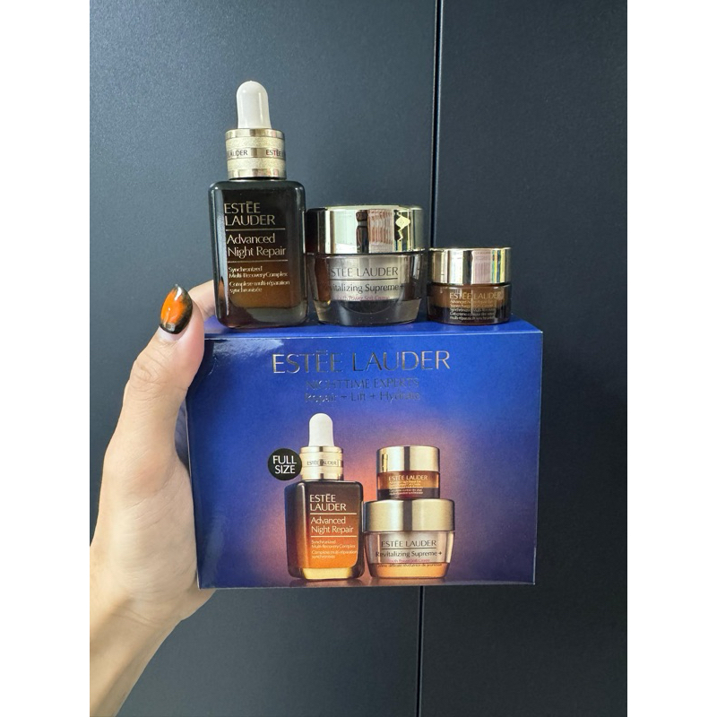 Jual ESTEE LAUDER ADVANCED NIGHT REPAIR SERUM 50ML + 3x15ML WAKE UP ...