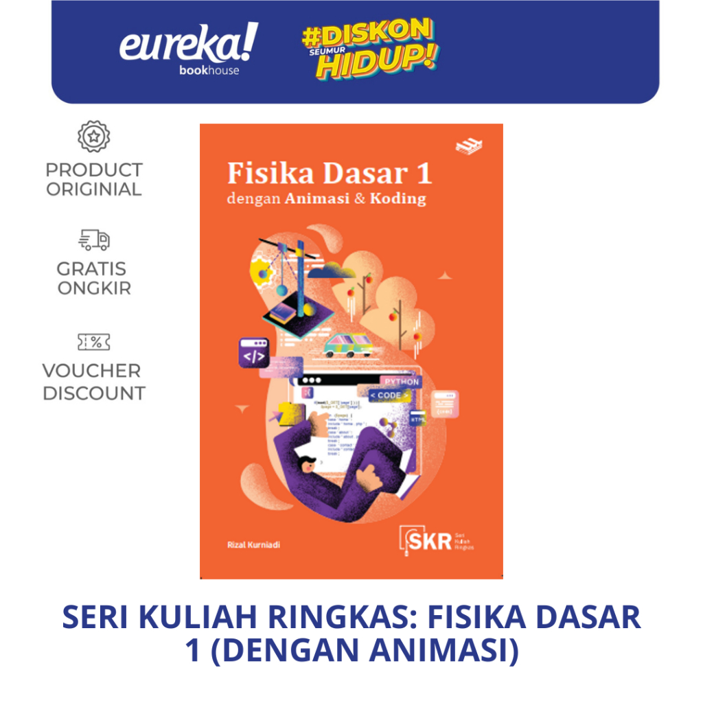 Jual SERI KULIAH RINGKAS: FISIKA DASAR 1 (DENGAN ANIMASI) | Shopee ...