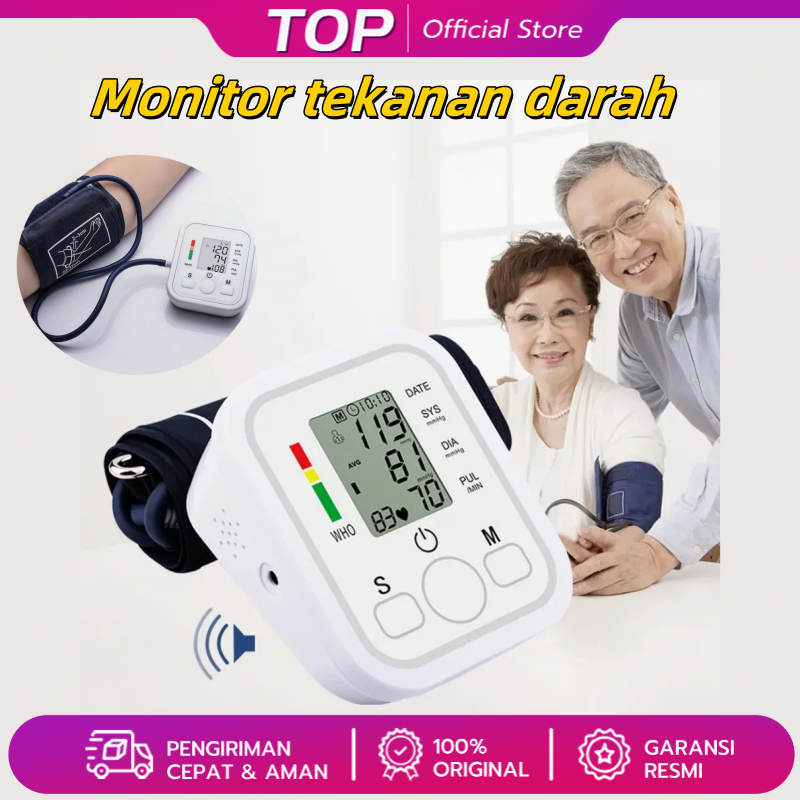 Jual Alat Cek Pengukur Tekanan Tensi Darah Digital Tensimeter ...