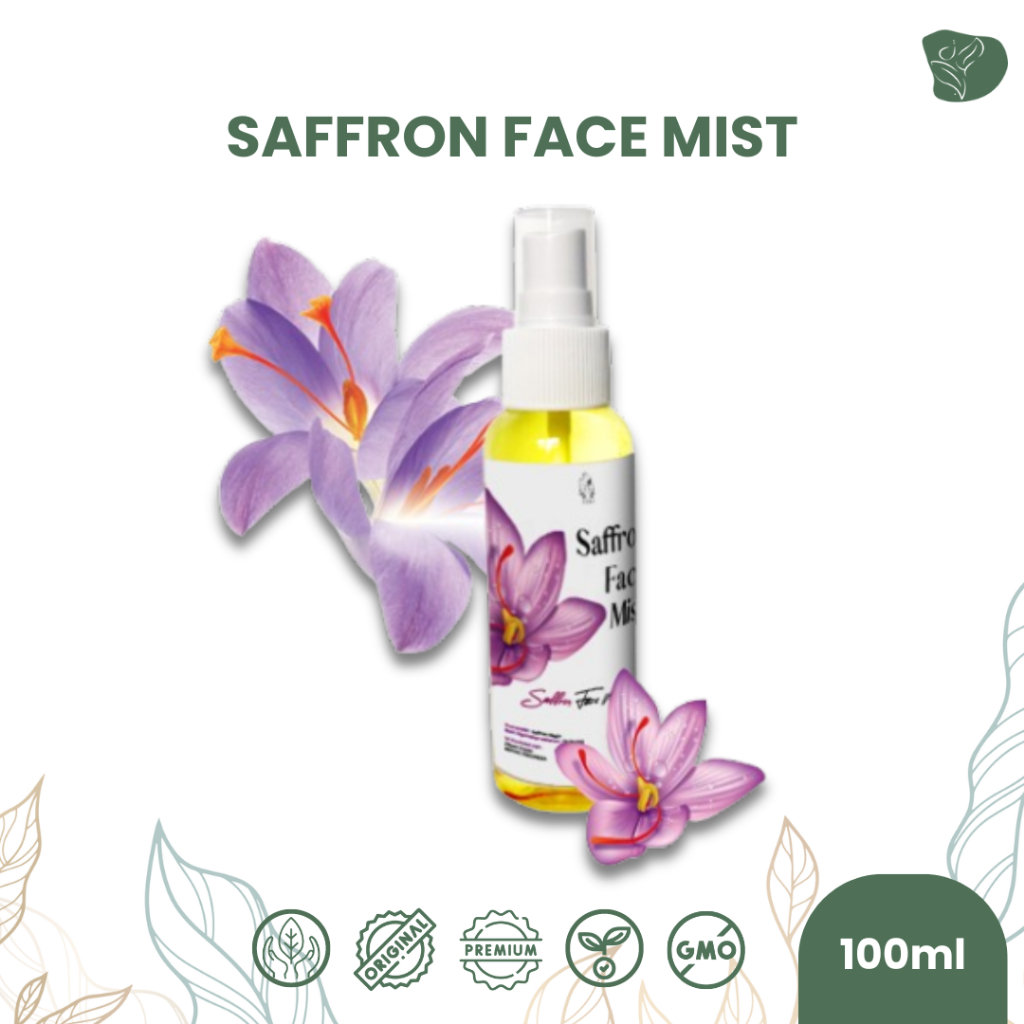 Jual Saffron Face Mist 100 ml Safron Spray Original Organic Facemist ...