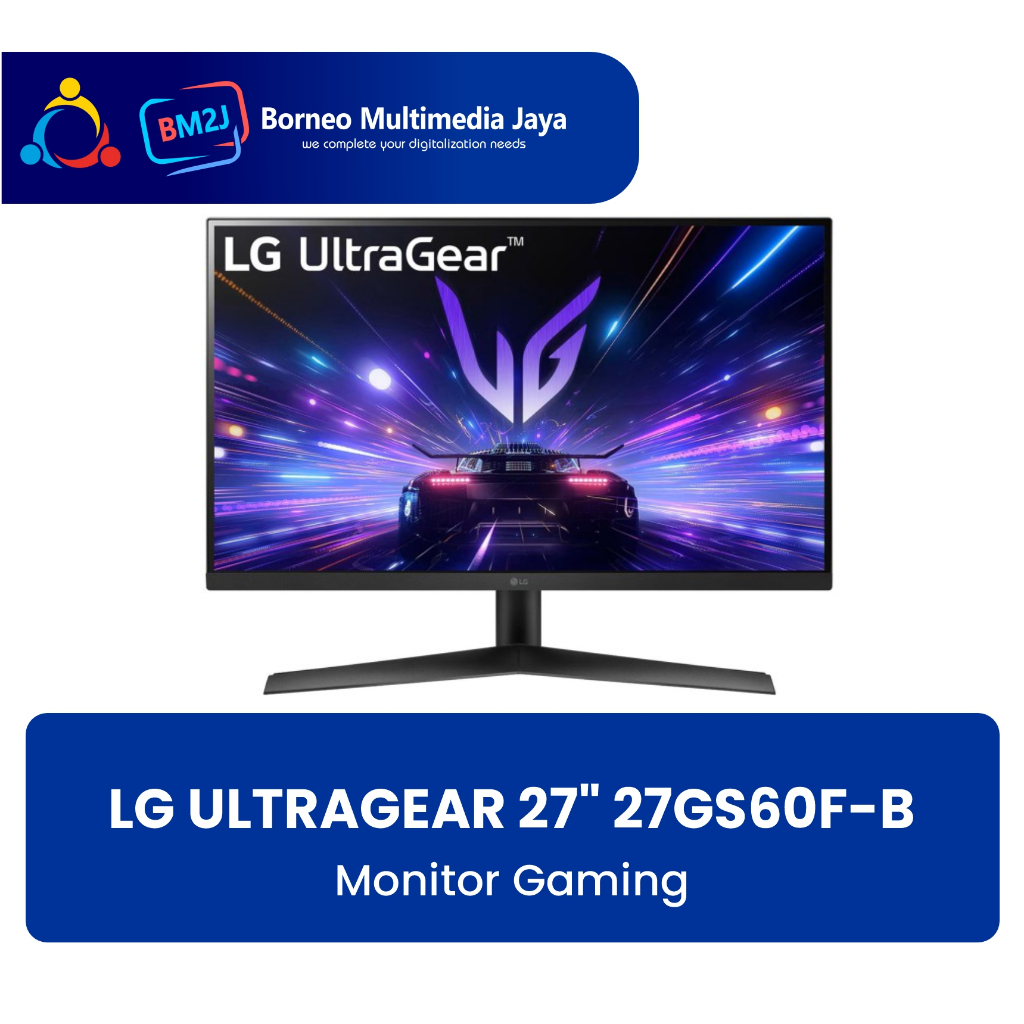 Jual LG UltraGear 27GS60F-B 27" FHD Gaming Monitor NVIDIA G-SYNC 1ms ...
