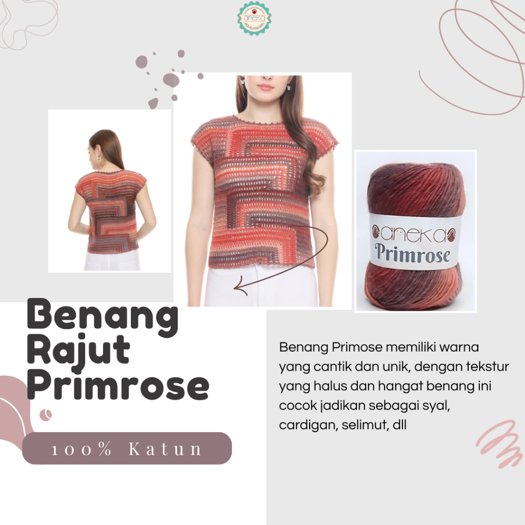 Jual KATALOG - Benang Rajut Primrose / Ultra Wool Yarn | Shopee Indonesia