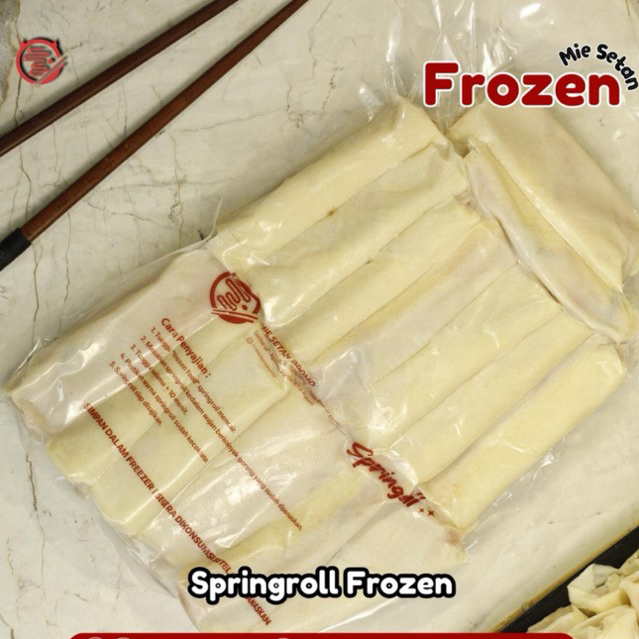 Jual Spring Roll Frozen original by Mie Setan Indonesia | Shopee Indonesia