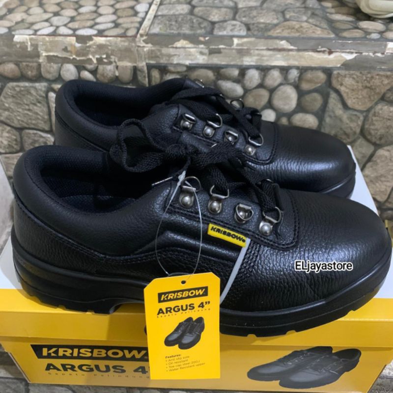 Jual Sepatu Safety Krisbow ARGUS 4Inch - Safety Shoes Krisbow ARGUS 4 ...
