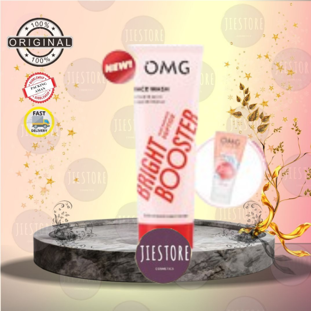 Jual OMG Oh My Glow Bright Booster Face Wash 50ml & 100ml - Untuk Semua ...