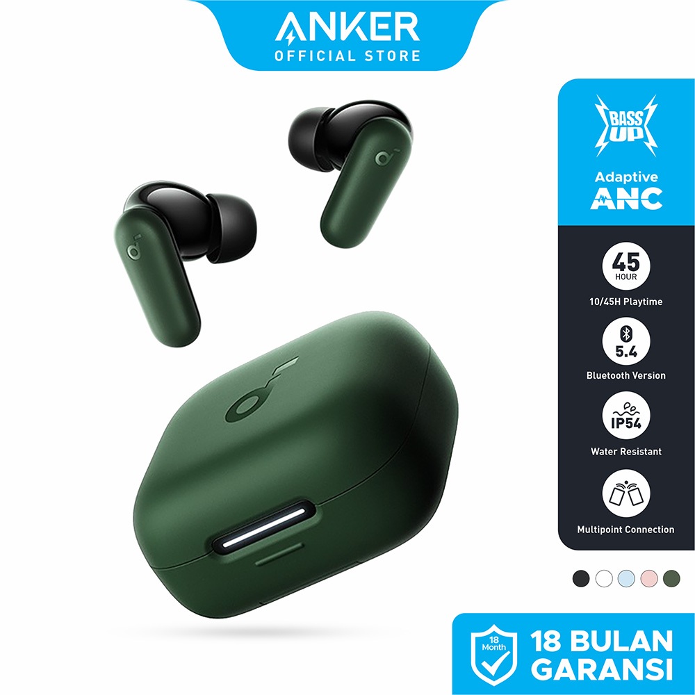 Jual Soundcore Anker R50i NC Earbuds Adaptive Noise Canceling Headset ...