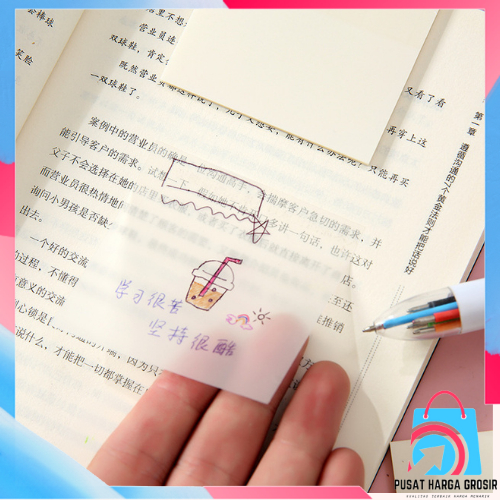 Jual PHG - Set Kertas Notes Label Stickers Tahan air dan halus ...