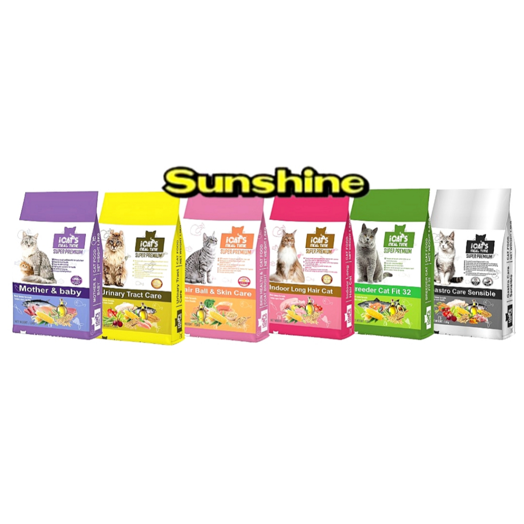 Jual iCats Meal Time Super Premium 7Kg Dry Cat Food - Makanan Kering ...