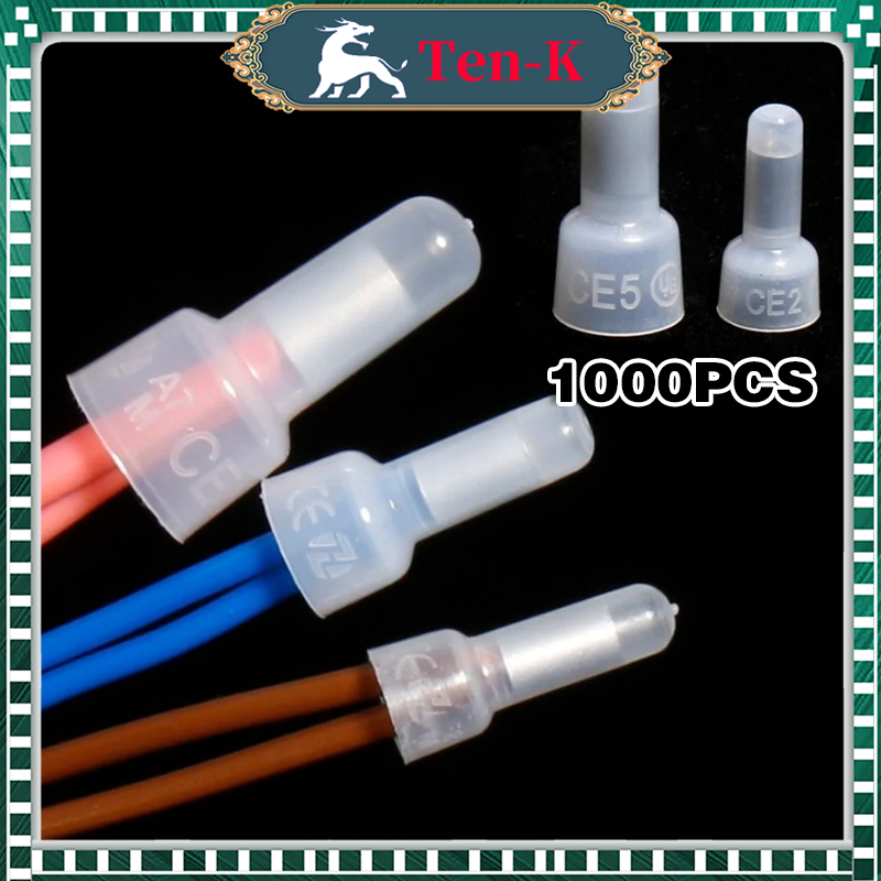 Jual Konektor Press Kabel Lasdop Putih Penutup Pengaman Sambungan Kabel ...