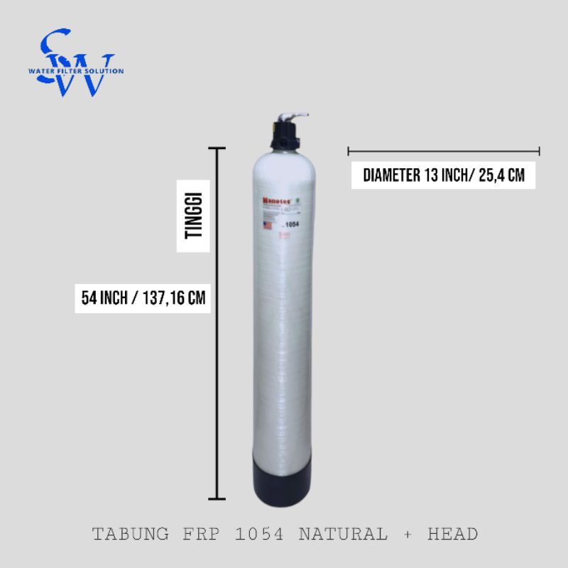 Jual TABUNG FILTER AIR FRP 1054 NANOTEC / TABUNG FRP 1054 NANOTEC ...