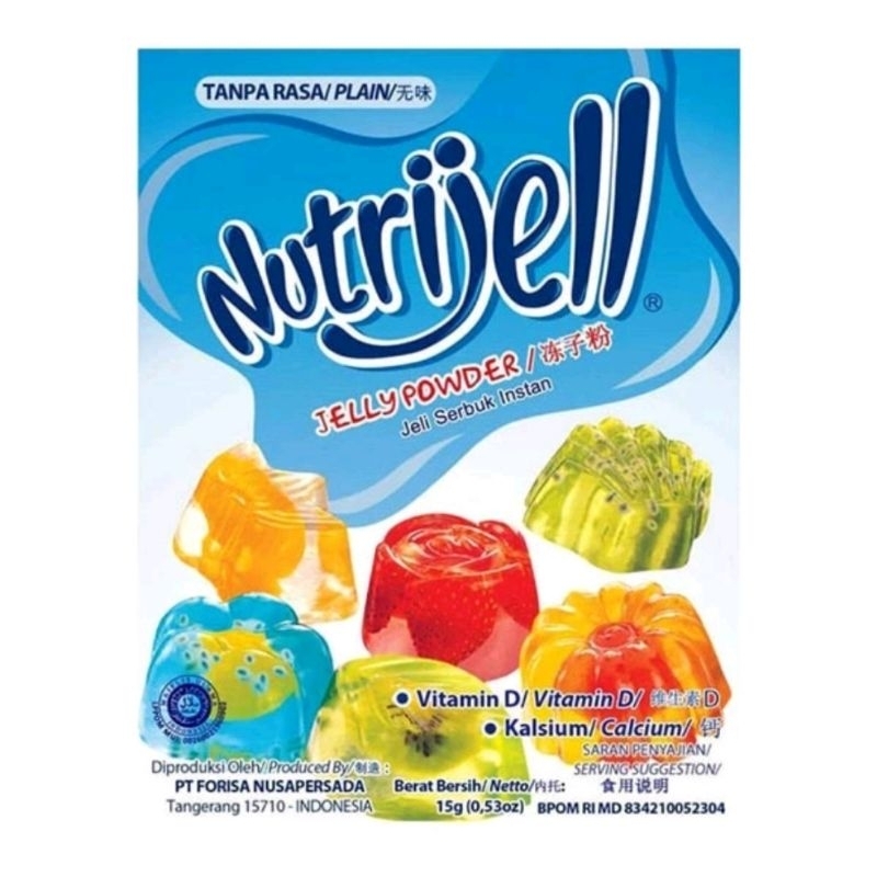 Jual Nutrijell Rasa Plain 15g | Shopee Indonesia