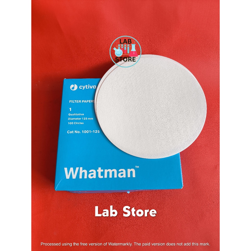 Jual Kertas Saring Whatman No. 1 Diameter 12.5 cm / Whatman Filter ...