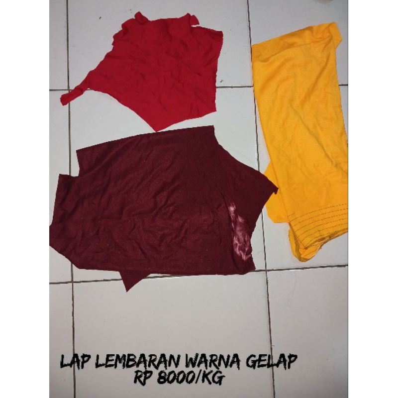Jual Kain Lap Majun Lembaran Tanpa Jahit Warna Gelap | Shopee Indonesia