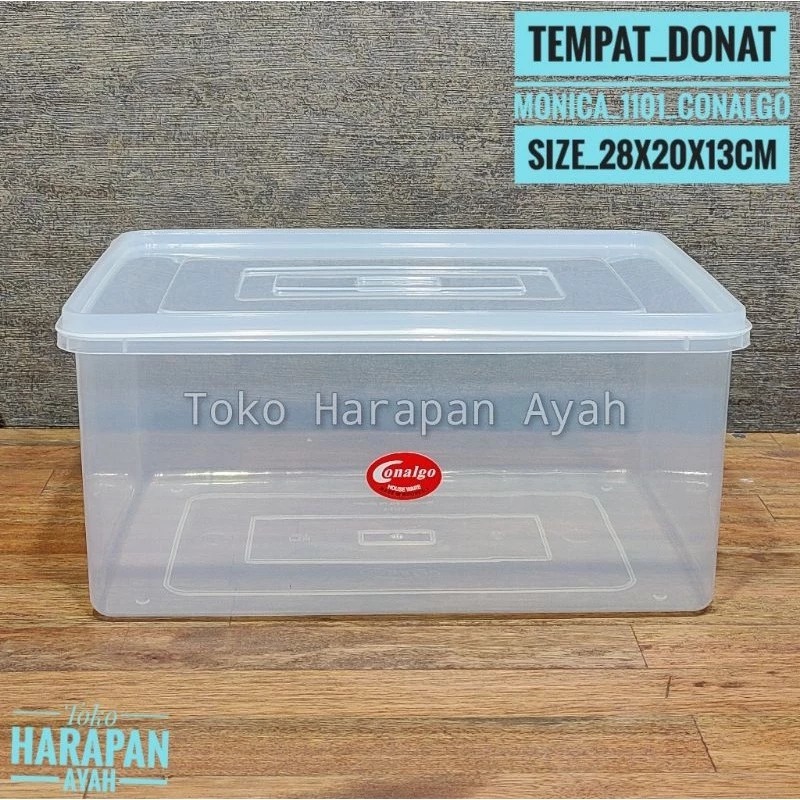 Jual Donatsu CONALGO | Box Donat | Box Kue | Kotak Kue Conalgo Monica / Box donat Conalgo 3500 ...