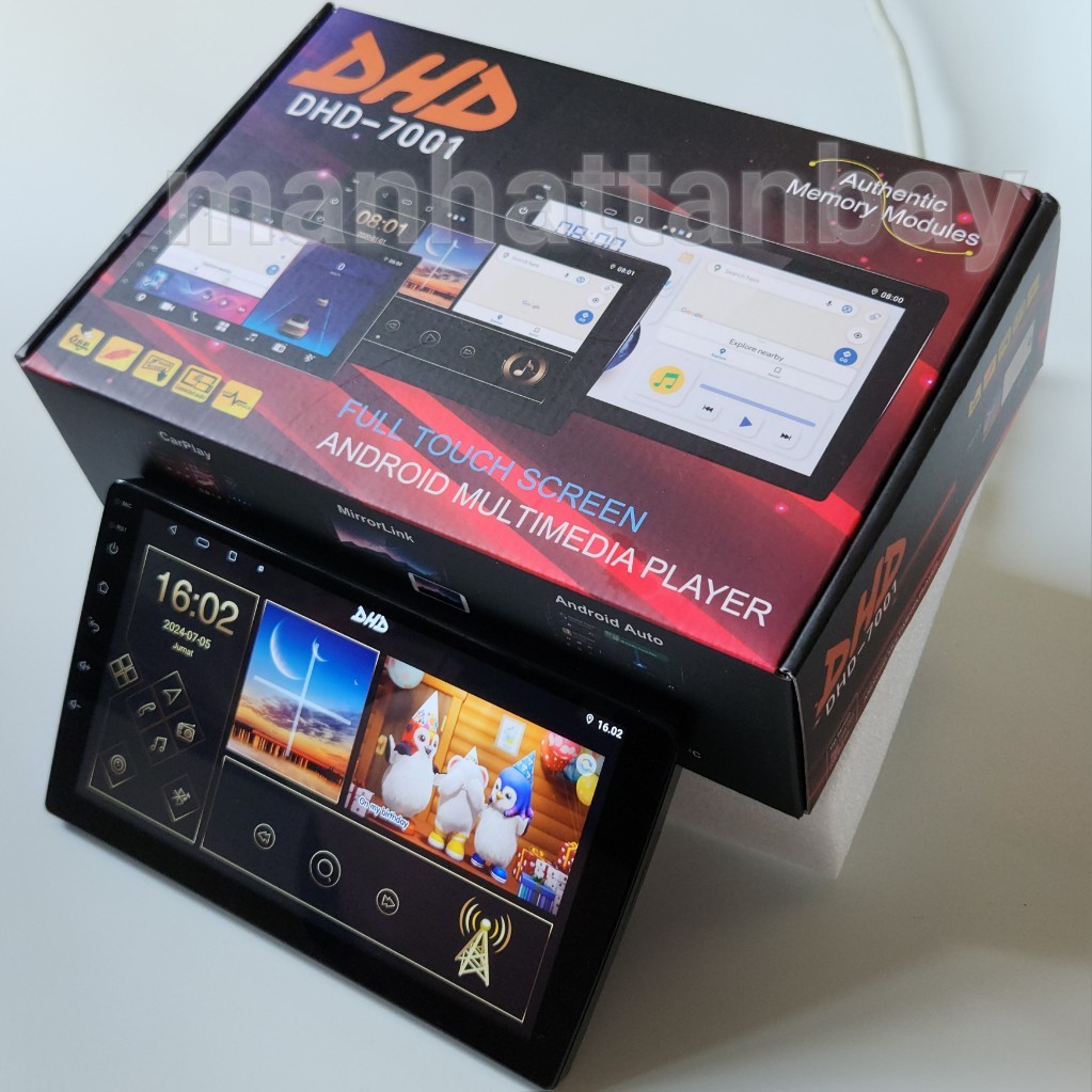 Jual [RAM 4/ROM 64GB] Headunit Android DHD Support Android Auto ...