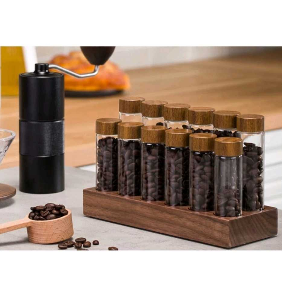 Jual Botol Toples Tabung Kaca Penyimpanan Makanan Tidak Termasuk Rak ...