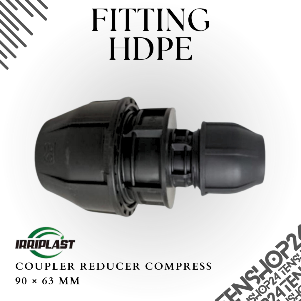 Jual FItting HDPE Coupler Reducer Compress - 90mm x 63mm ( 3" x 2 ...