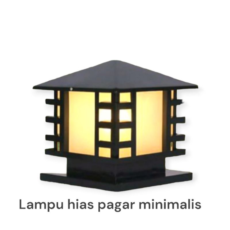 Jual LAMPU HIAS PAGAR MINIMALIS LAMPU HIAS PENERANGAN OUTDOOR LAMPU ...