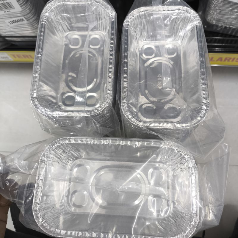Jual ALUMUNIUM TRAY OX 250 PACK ISI 100PCS | Shopee Indonesia