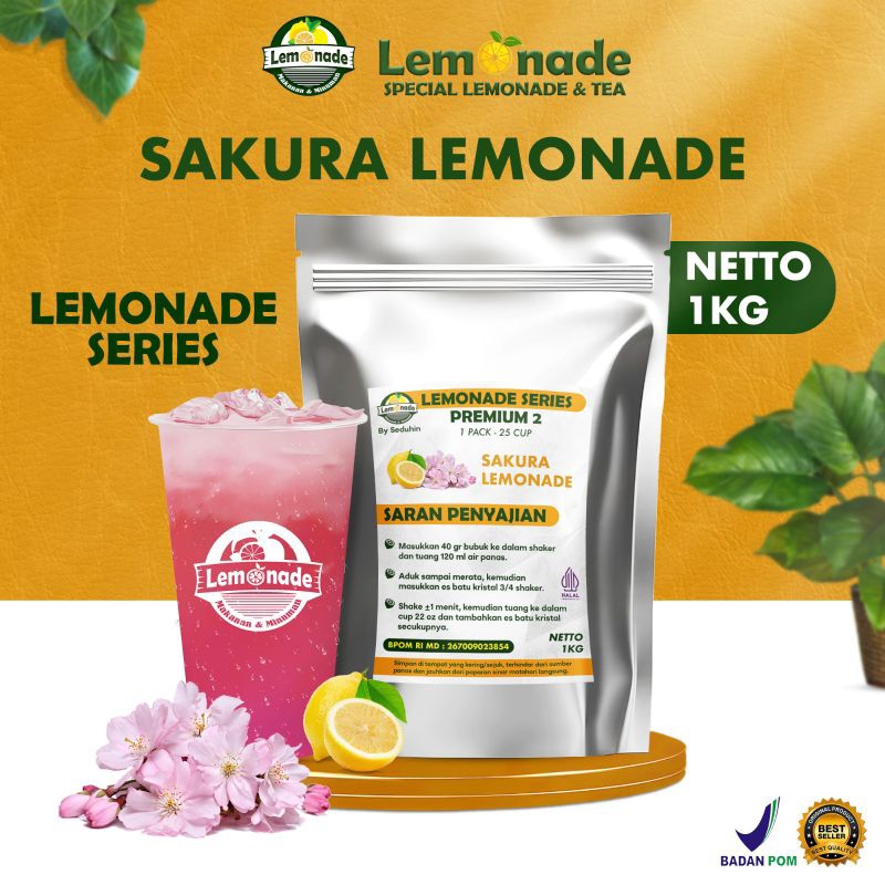 Jual Sakura Lemonade 1KG / Bubuk Minum Premium | Shopee Indonesia