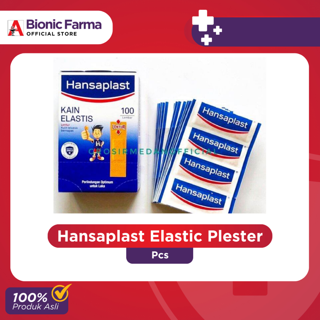 Jual Hansaplast Elastis Plester Box @100pcs | Shopee Indonesia