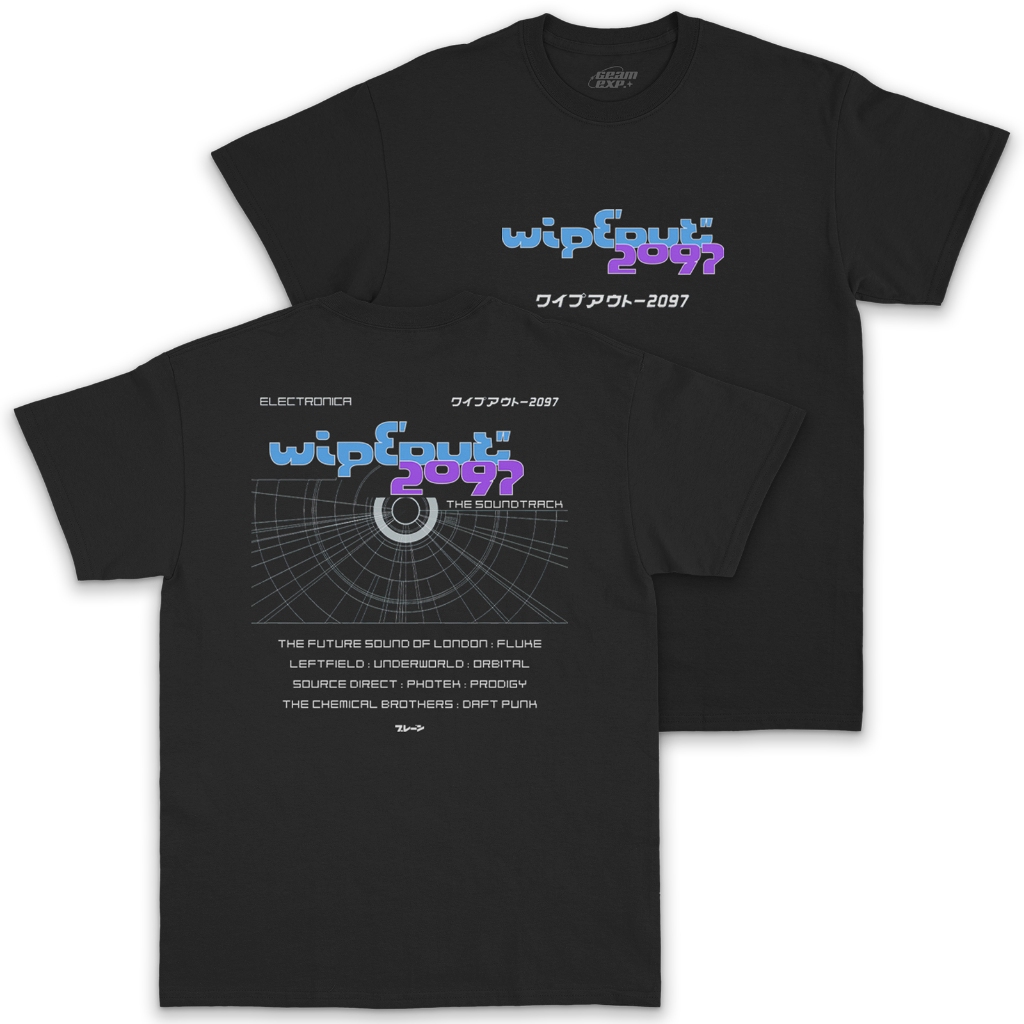 Jual Wipeout 2097 The Soundtrack | Geamexp Retro Game T-Shirt Wipeout ...
