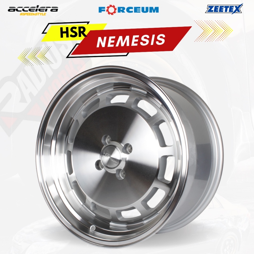 Jual velg mobil raize rocky baleno vios city ring 17 pcd 4x100 hsr ...