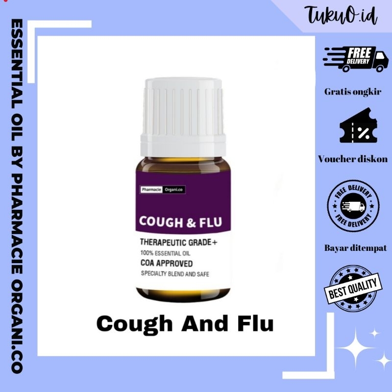 Jual Essential Oil Aromatherapy Cough And Flu Minyak Aromatherapy ...