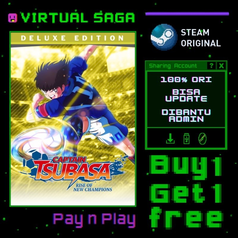 Jual Captain Tsubasa : Rise Of New Champion Deluxe Edition Original PC ...