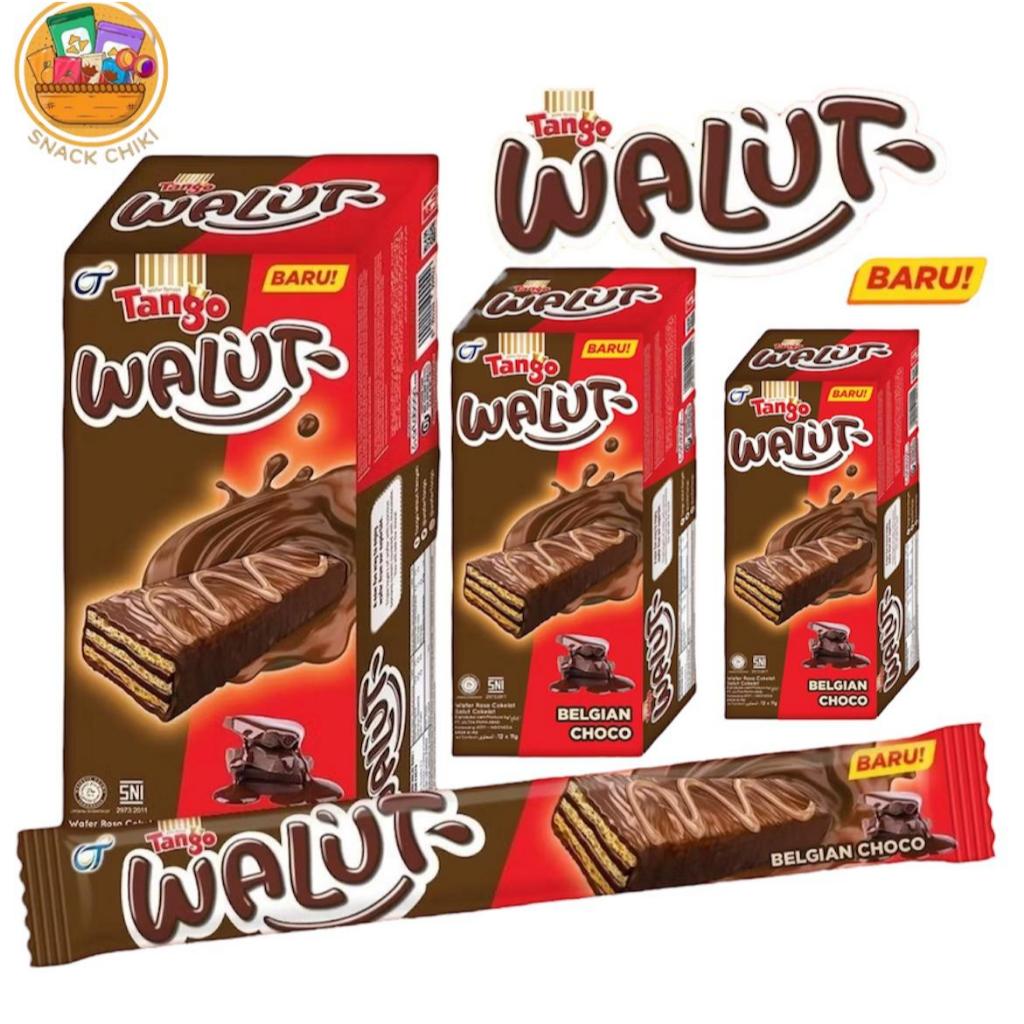 Jual TANGO WALUT RASA BELGIAN CHOCOLATE HARGA PER BOX | Shopee Indonesia