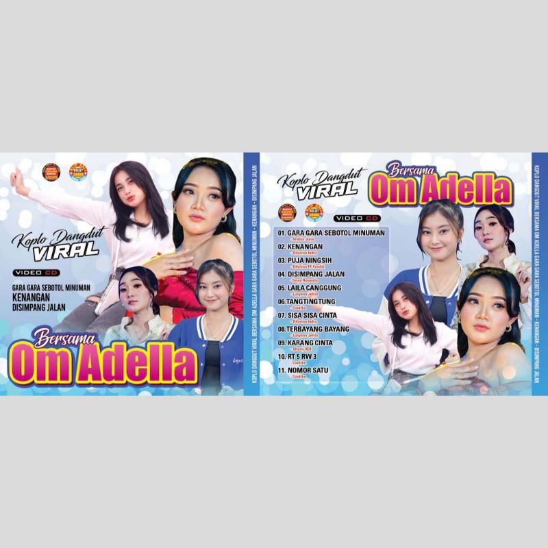 Jual Kaset Video Lagu Koplo Dangdut Viral Bersama Om Adella Gara Gara Sebotol Minuman 2024 ...